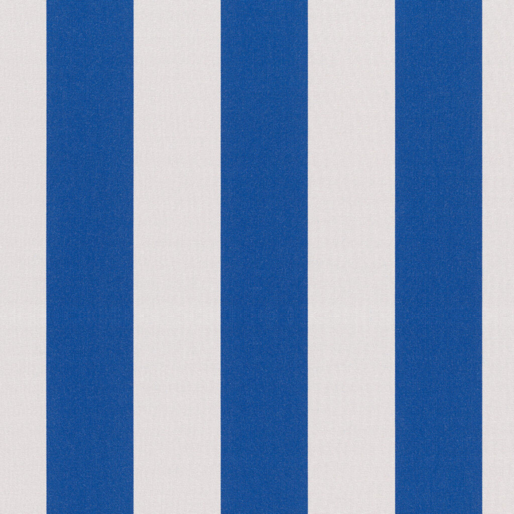 00012 – Docril Stripes Block White Blue – Citel Performance Fabrics