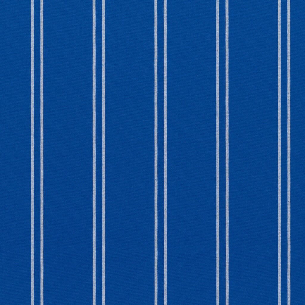 00043 – Docril Stripes Symmetrical Yale White – Citel Performance Fabrics